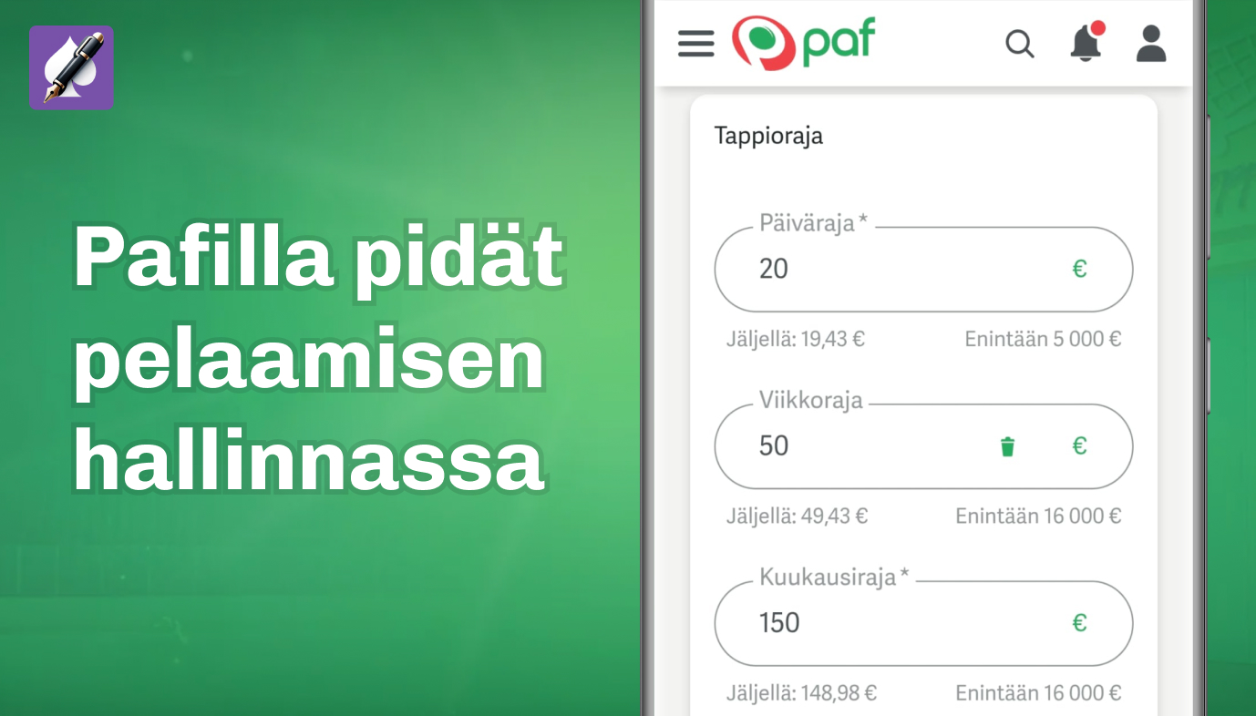 Paf asetti uudet tappiorajat - Rahapelisanomat.fi